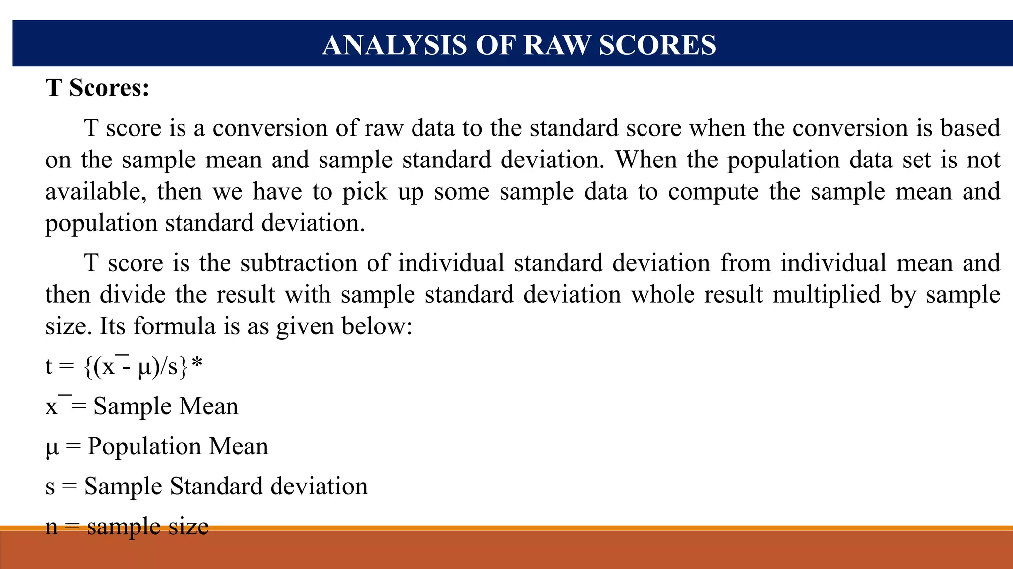 Analysis of students’ performance | PPTX