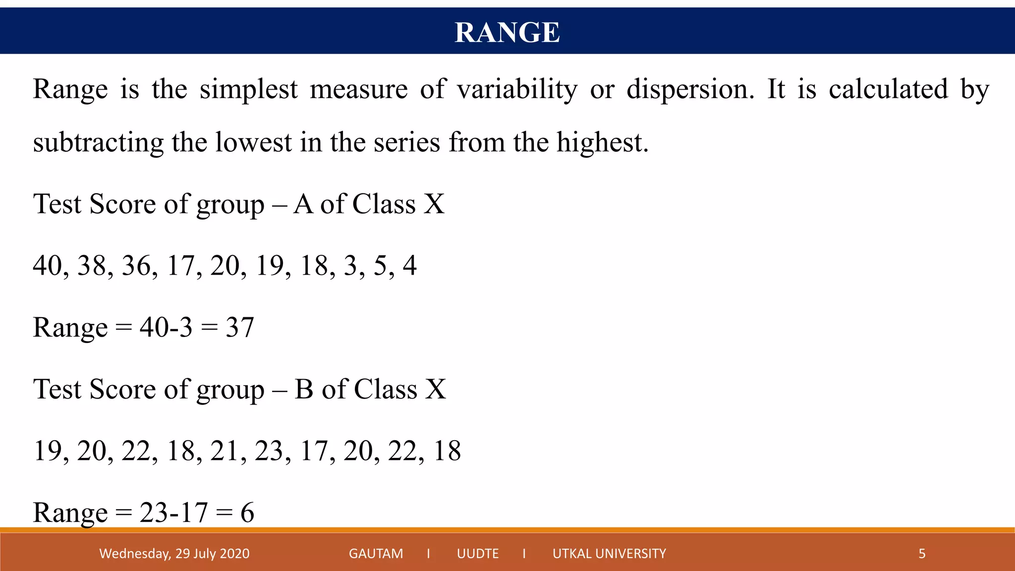 Measures of variability | PPTX