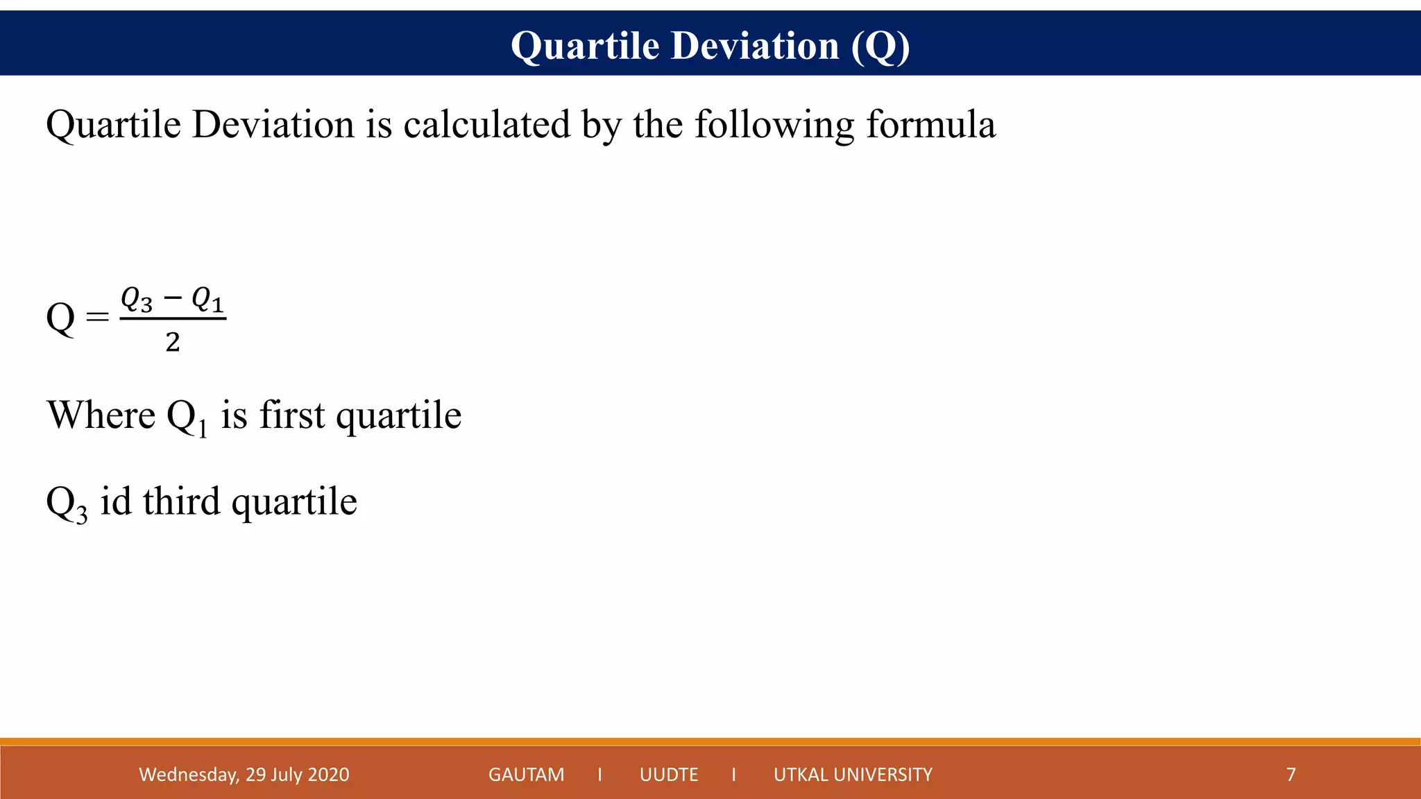 Measures of variability | PPTX