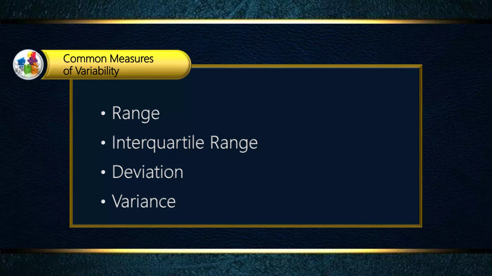Measures of variability | PPTX