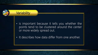 Measures of variability | PPTX
