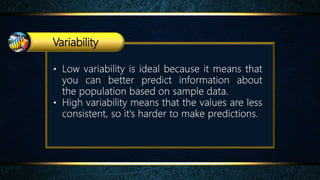 Measures of variability | PPTX