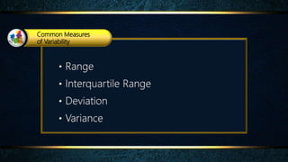 Measures of variability | PPTX