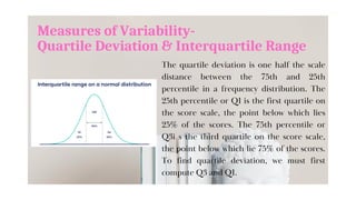 Measures of Variability By Dr. Vikramjit Singh | PPT