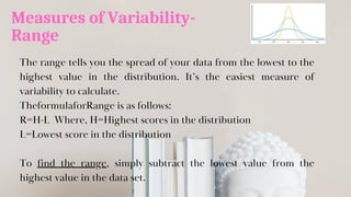 Measures of Variability By Dr. Vikramjit Singh | PPT