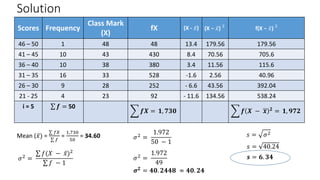 Measures of variability grouped data | PPTX