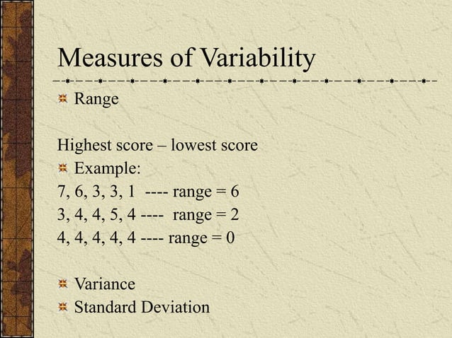 Measures of Variablity.kjc.ppt | Physics | Science