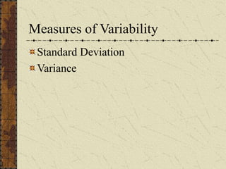 Measures of Variablity.kjc.ppt | Physics | Science