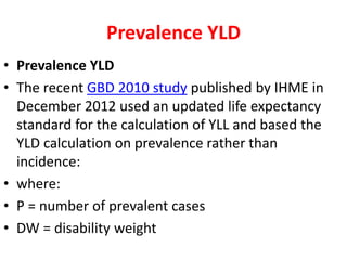 Measures of Disease, Morbidity& mortality | PPTX | Infectious Diseases ...
