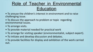 Public Awareness and Environmental conservatin | PPTX