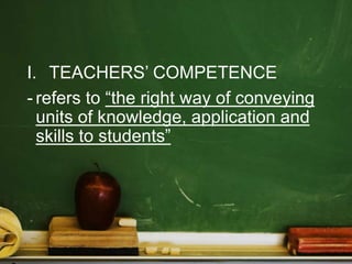 _Measures-To-Improve-Teacher's-Competence | PPTX