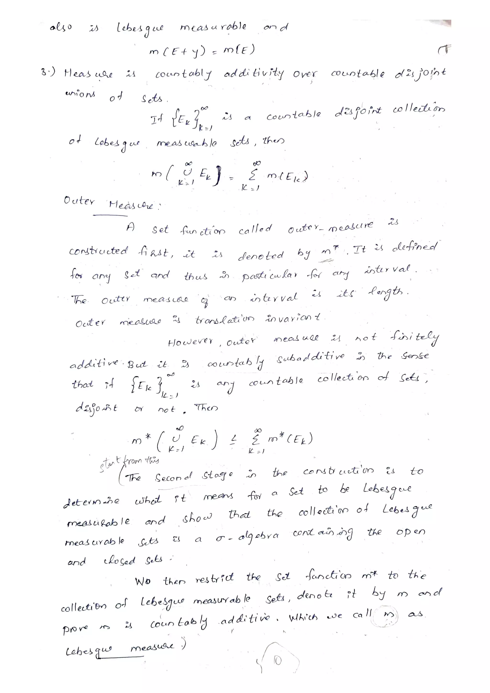 Measure Theory | PDF