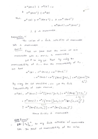 Measure Theory | PDF