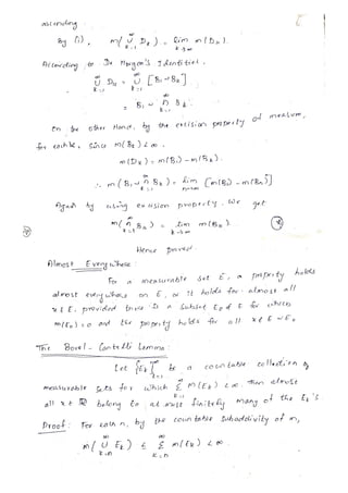 Measure Theory | PDF