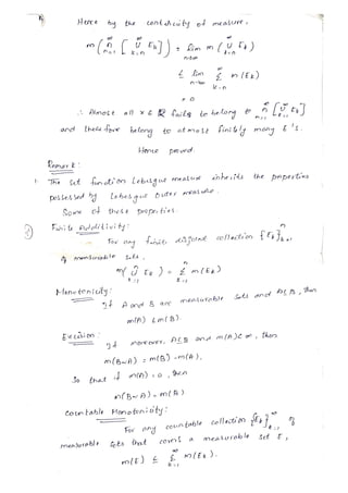 Measure Theory | PDF