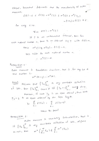 Measure Theory | PDF