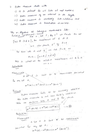 Measure Theory | PDF