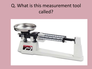Measurement tools Flash Cards | PPT