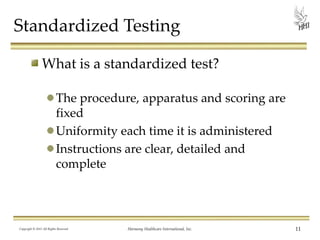 Measure Up with Standardized Assessments | PPTX