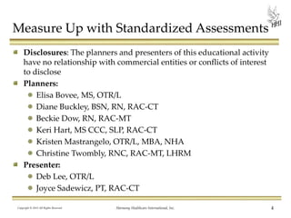 Measure Up with Standardized Assessments | PPTX