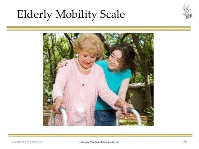 Elderly Mobility Scale Elderly Mobility Scale
