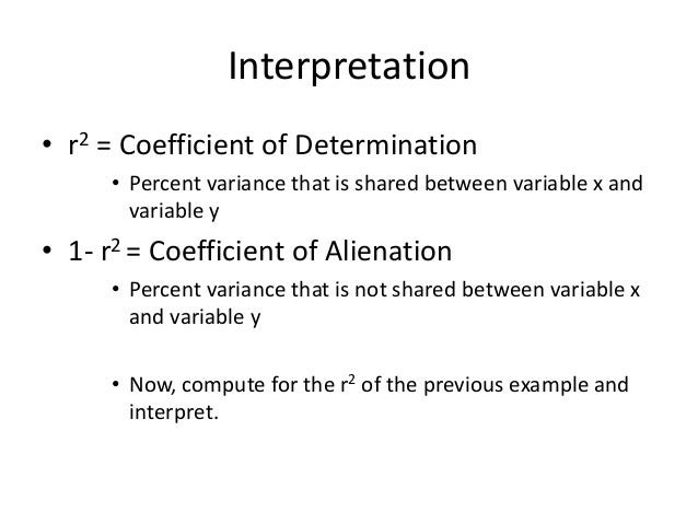 Measuring relationships
