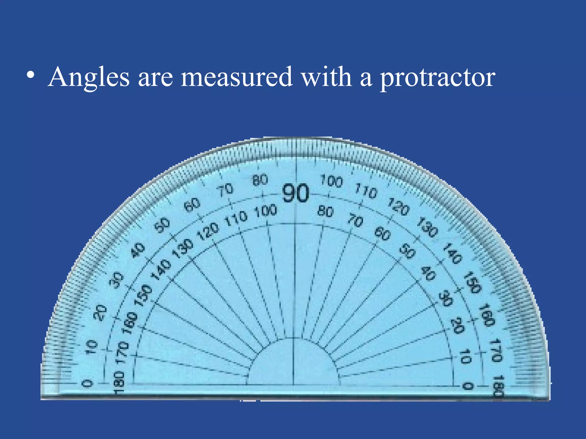 Measuring angles | PPT