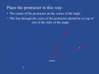 Measuring angles | PPT