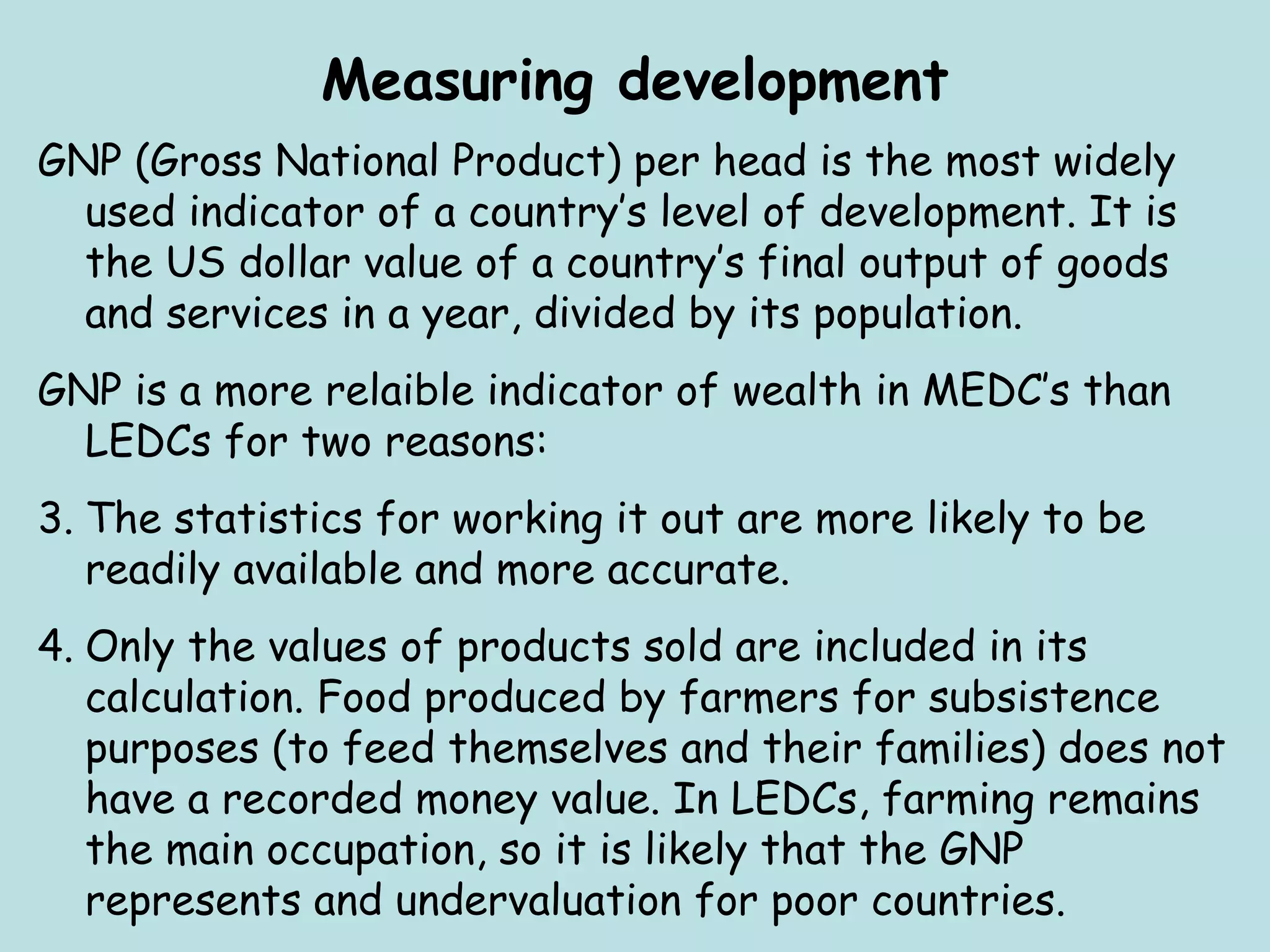 Measuring Development | PPT
