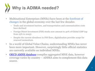 Measuring MNEs using big data: Introducing ADIMA | PPTX