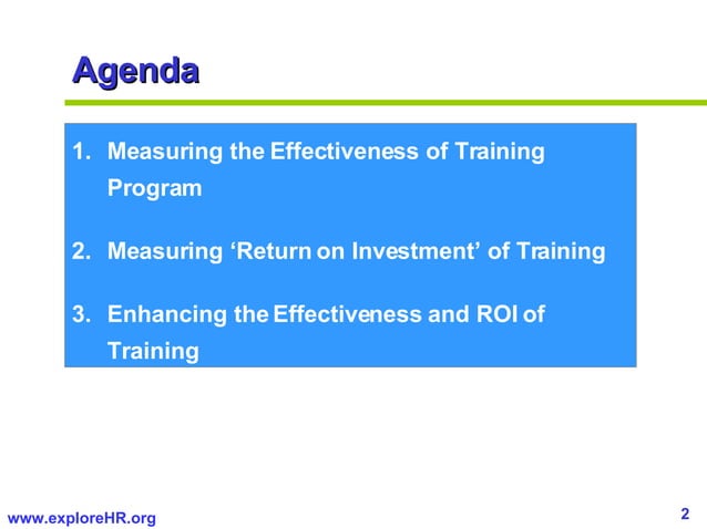 Measuring ROI of Training | PPT | Human Resources | Business