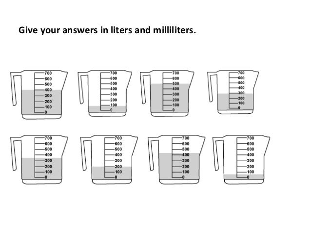 Liter Scale Chart Copy Of Metric Flash Cards By Gabe Corona