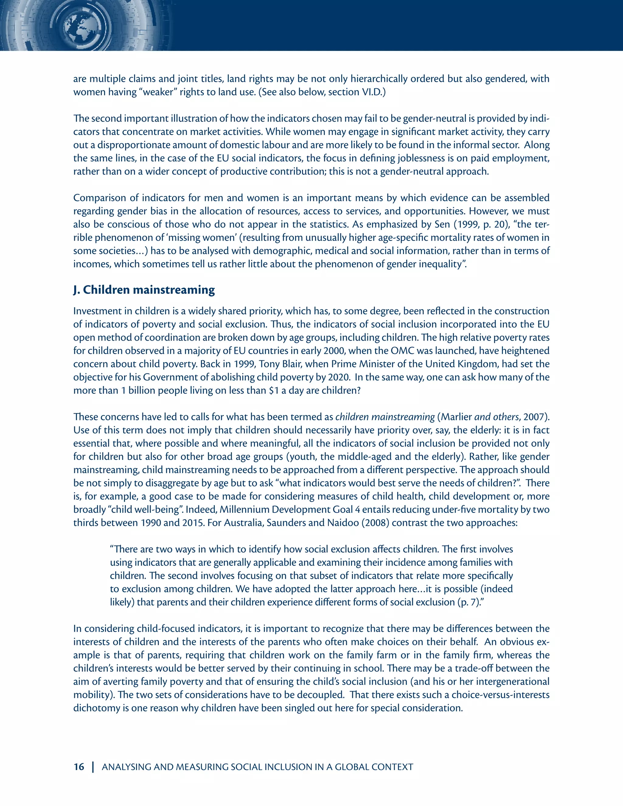 Measuring social-inclusion | PDF