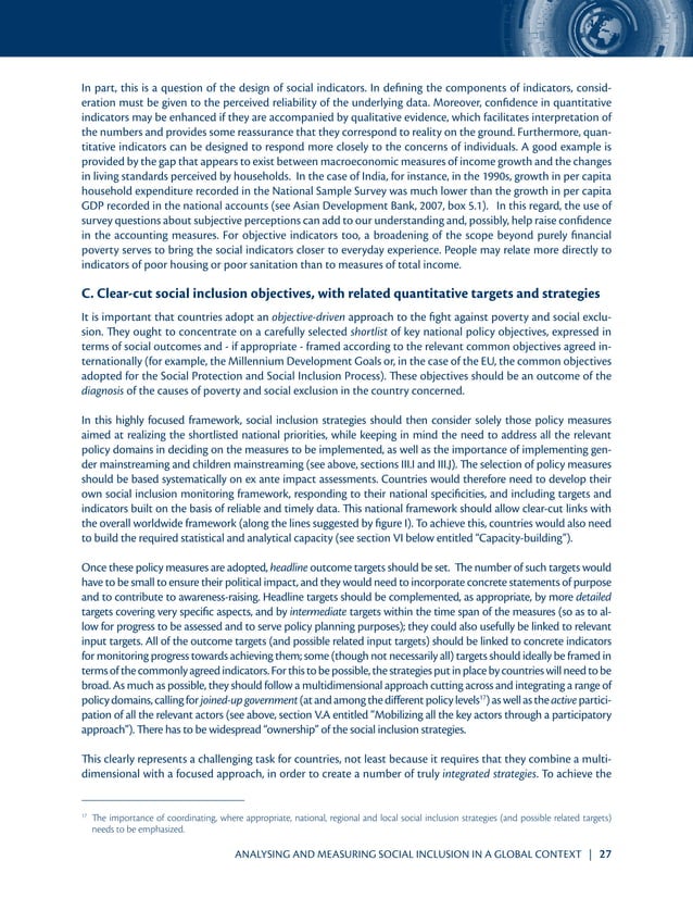 Measuring social-inclusion | PDF