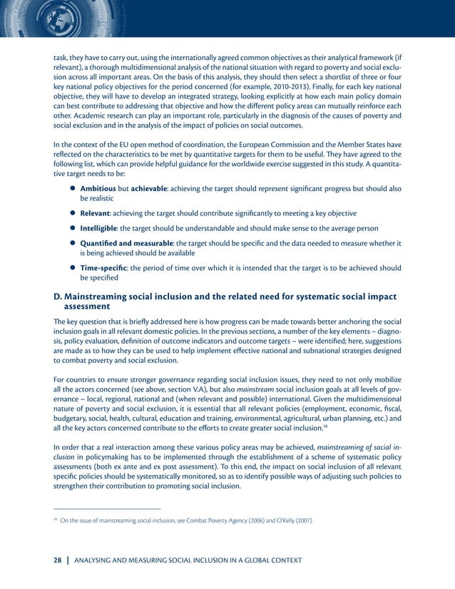 Measuring social-inclusion | PDF