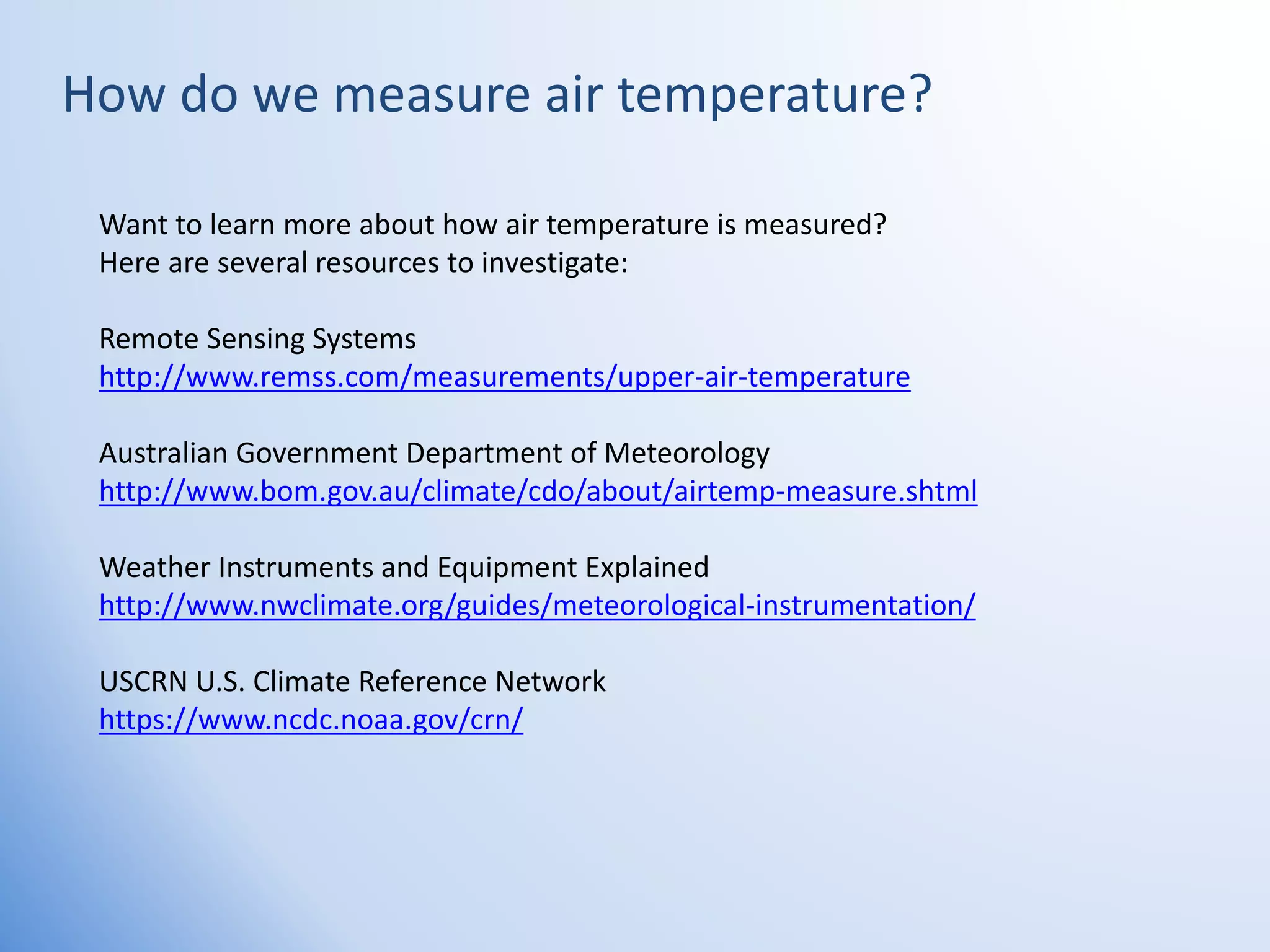measuring temperature | PPT