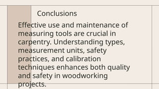 Measuring-Tools-in-Carpentry grade 9pptx | PPT