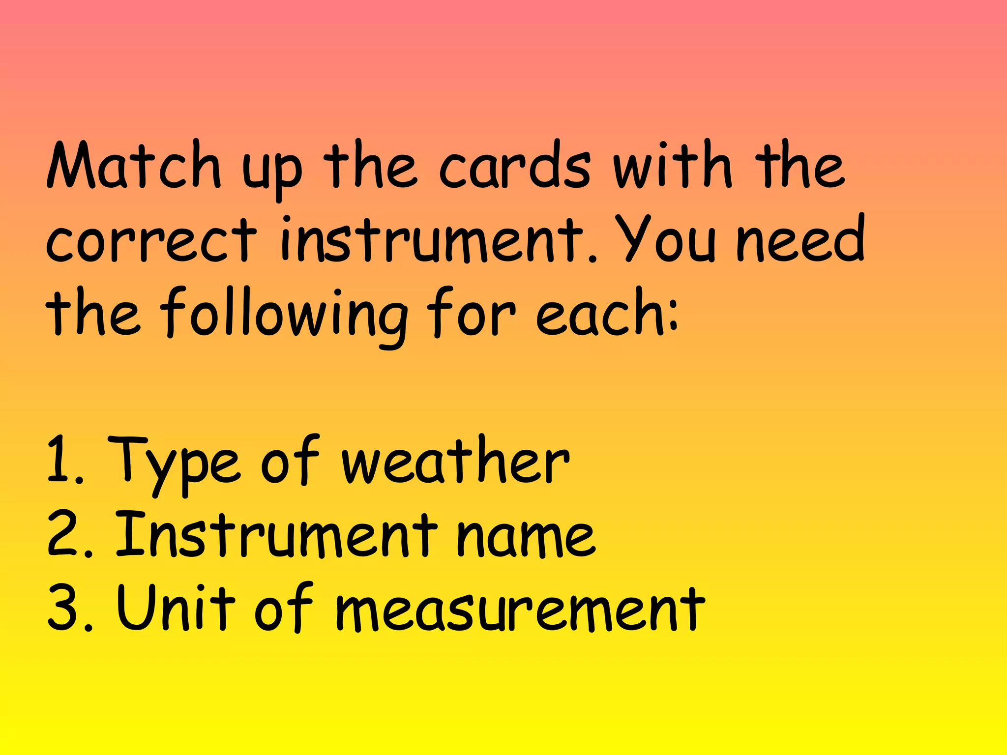 Measuring Weather | PPT