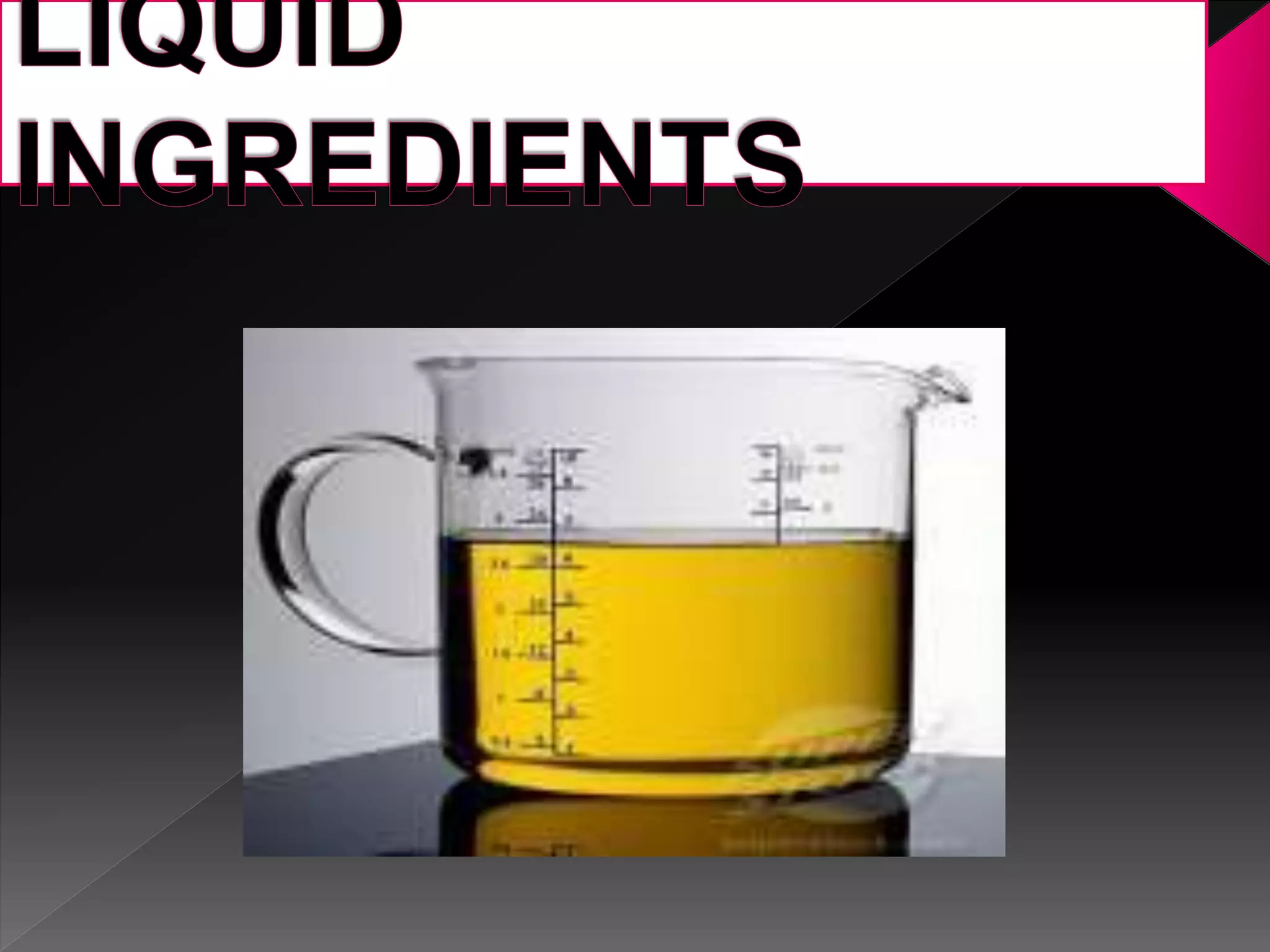 Measuring Ingredients Accurately | PPTX