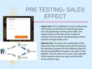 Measuring advertising and campaign effectiveness | PPTX