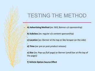 Measuring advertising and campaign effectiveness | PPTX