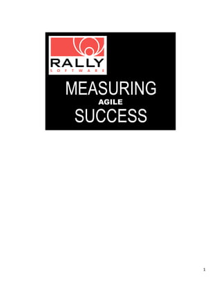 Measuring Agile Success | PDF | Business Accounting & Finance | Business