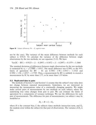 Measuring agreement in method comparison | PDF