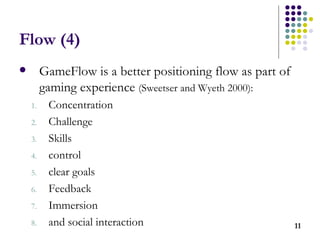 Measuring And Defining The Experience Of Immersion In Games | PPT