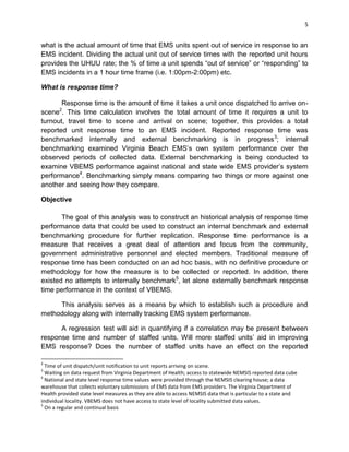 Measuring and Improving EMS System Performance: 2015 | PDF