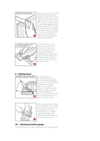 Measuring and marking | PDF