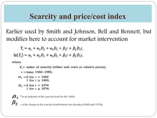 Measuring and mitigating natural resource scarcity | PPTX