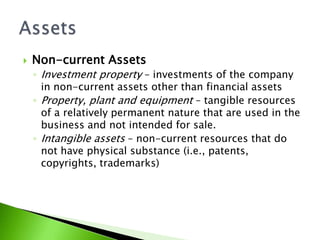 Measuring and reporting financial position 06042013 | PPTX