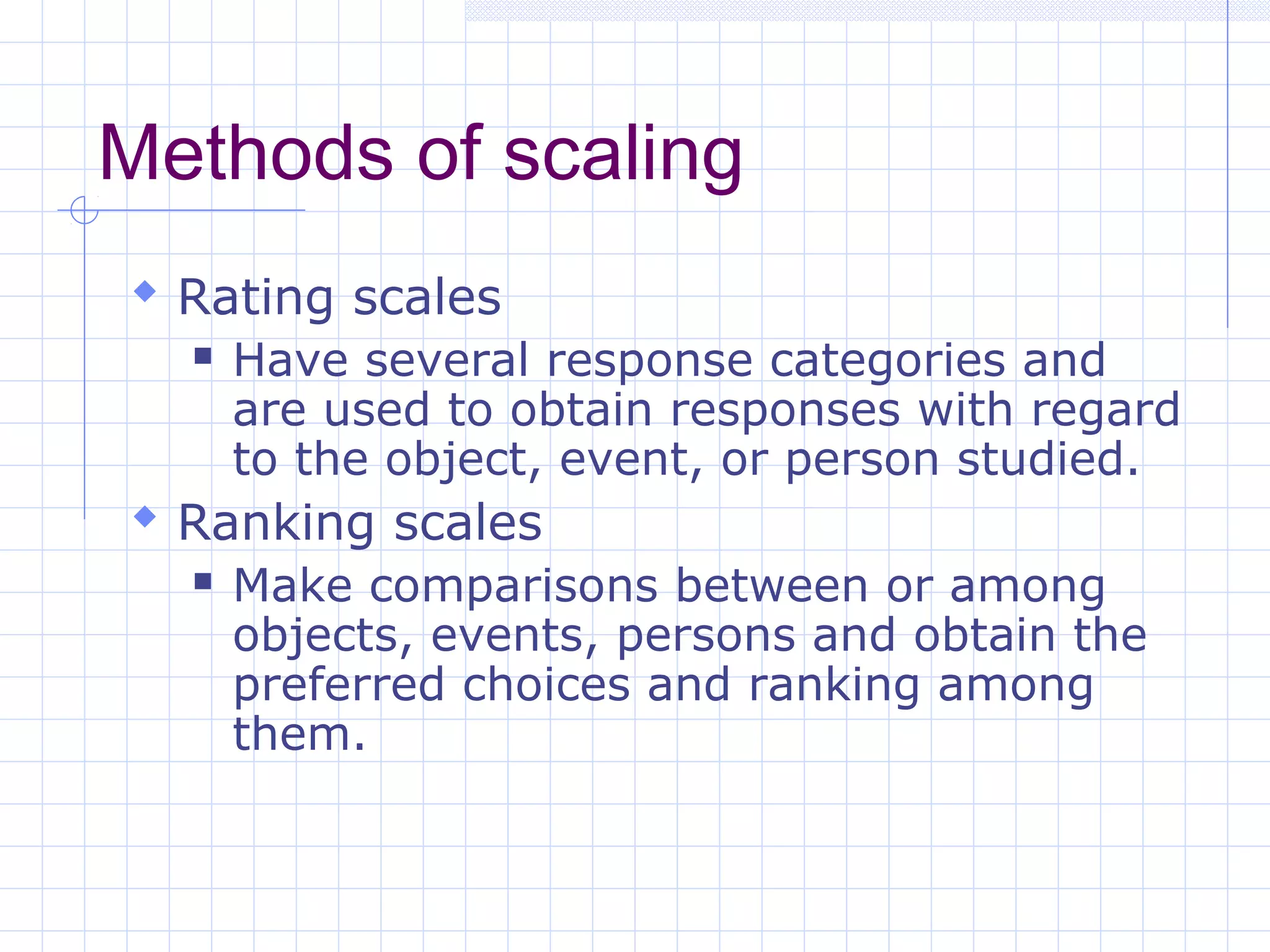 Measuring and scaling of quantitative data khalid | PPT