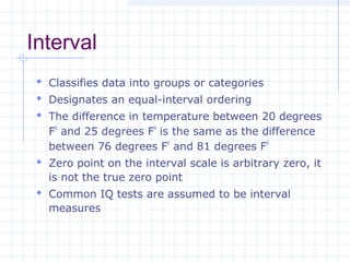 Measuring and scaling of quantitative data khalid | PPT